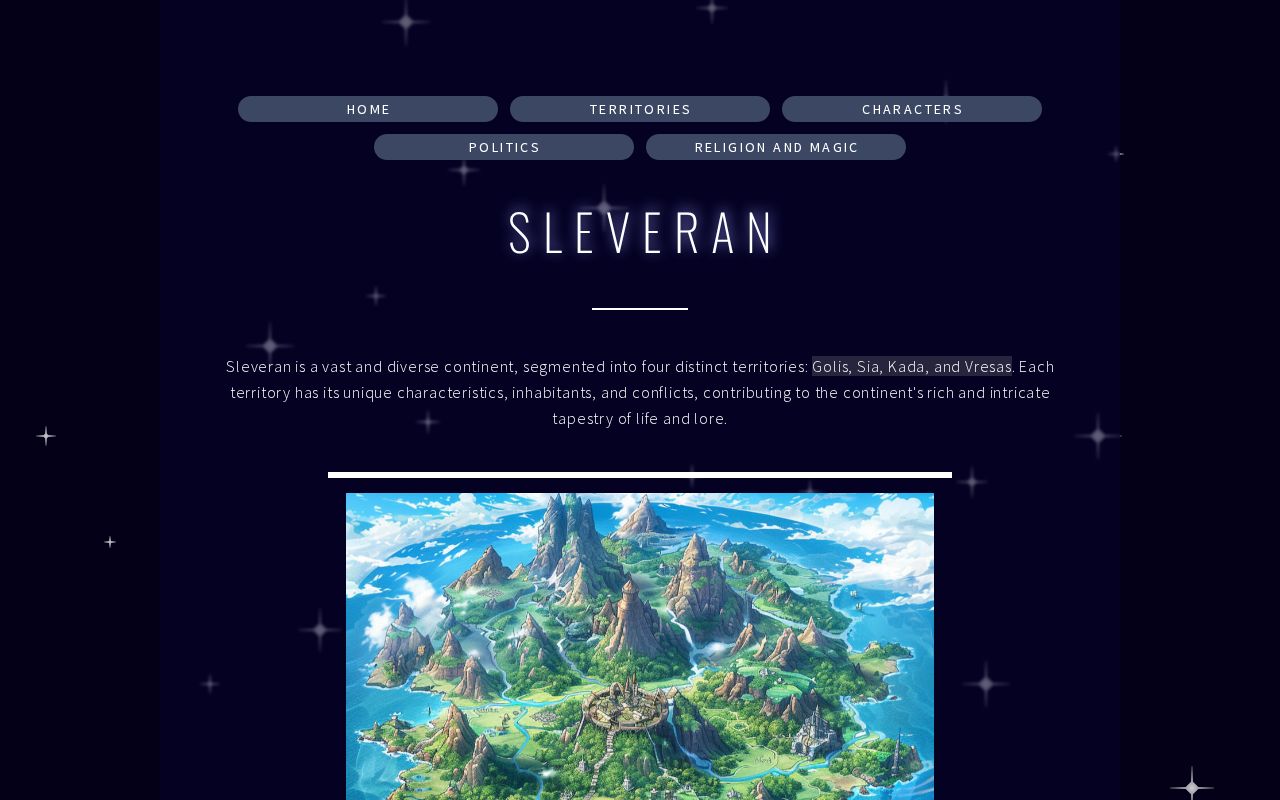 Sleveran Verse Lore
